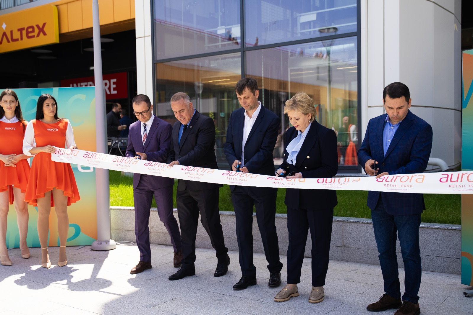 AURORA RETAIL PARK - INAUGURAT DE OFICIALITĂȚI MIERCURI. PUBLICUL LARG ...